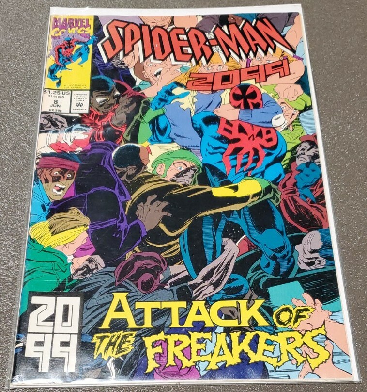 Spider Man 2099 #8 June 1993 Attack of The Freakers Marvel Comics Comic ...
