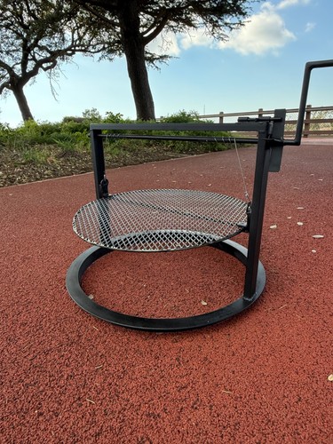 Santa Maria Grill Attachment for Weber Kettle/Black/New | eBay