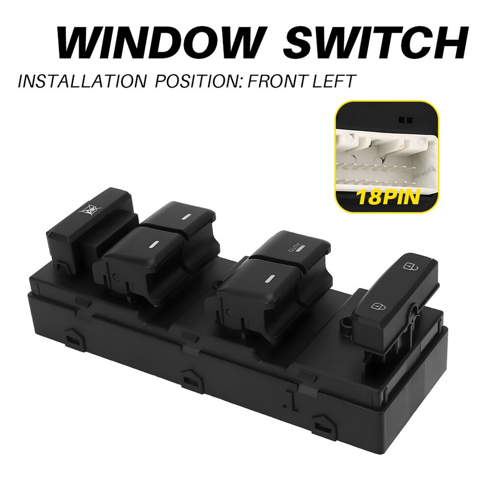 FOR 2015-19 Hyundai Sonata 93570-C1000 Power Master Window Switch ...