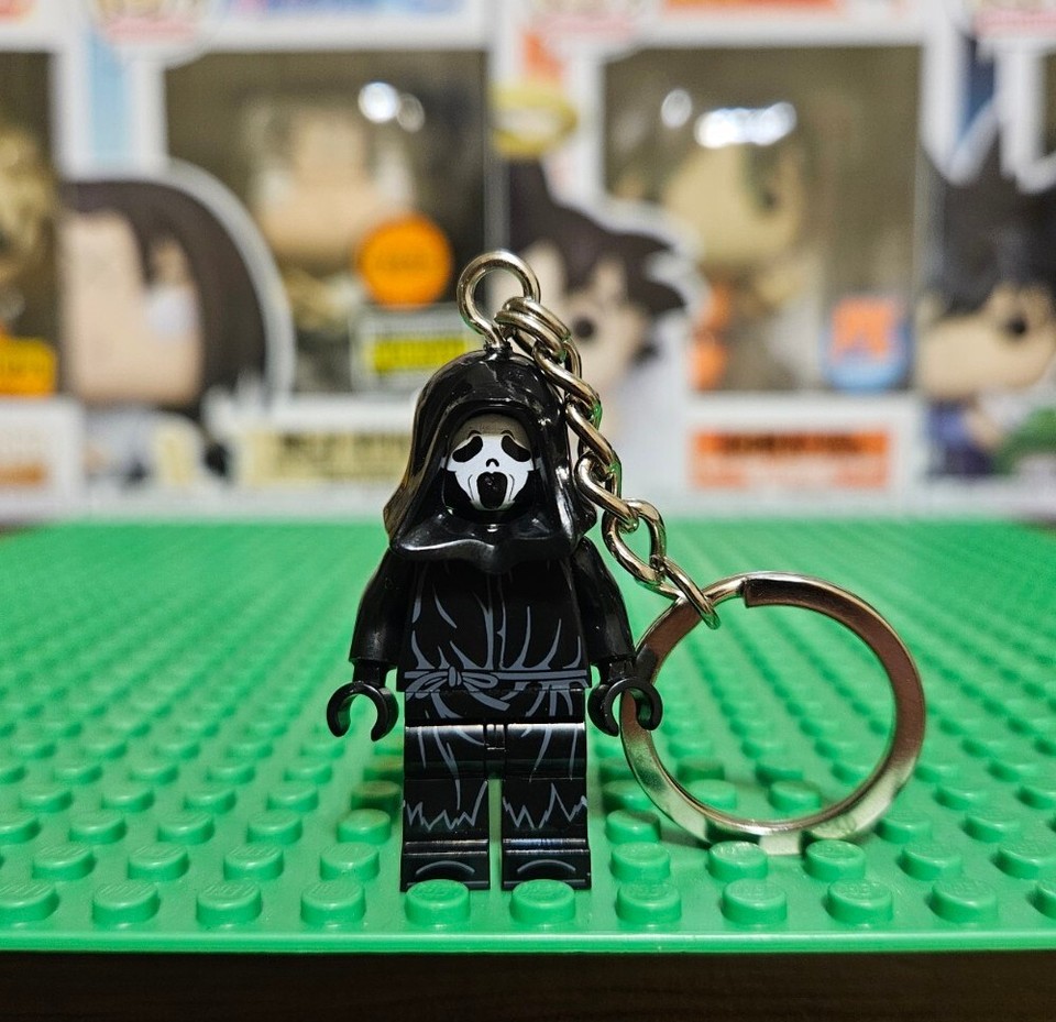 Scream Keychain Ghost Face Mini Figure Keychain USA Fast Ship! | eBay