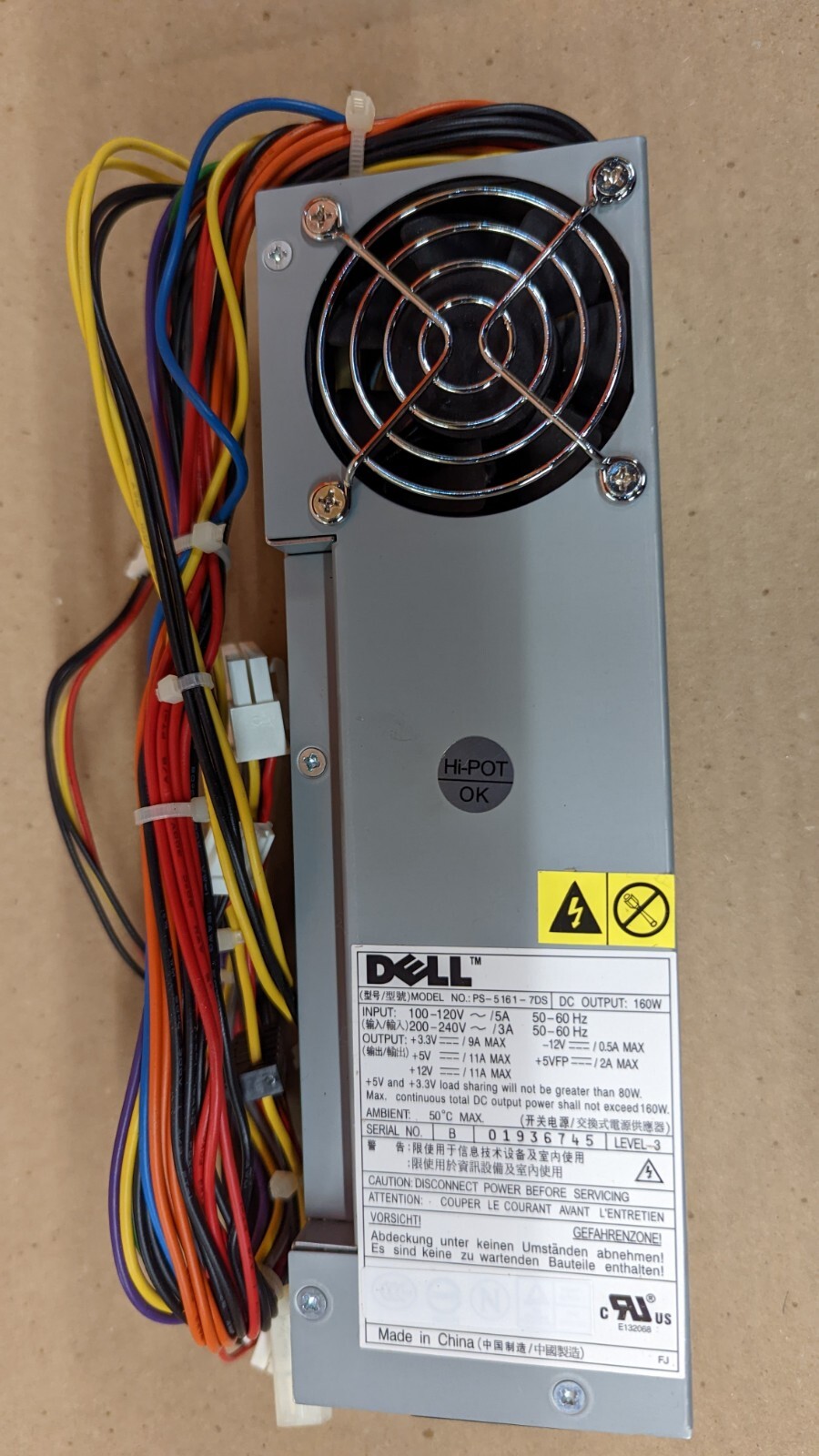Dell PS-5161-7DS Power Supply 160W | eBay