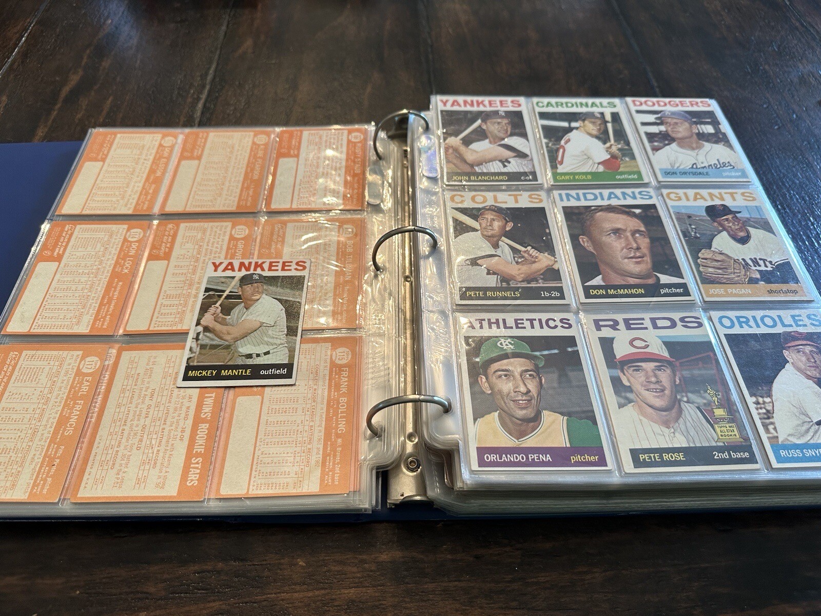 1964 Topps Baseball Complete Set 587/587 Exquisite Vintage Mantle/Aaron ...
