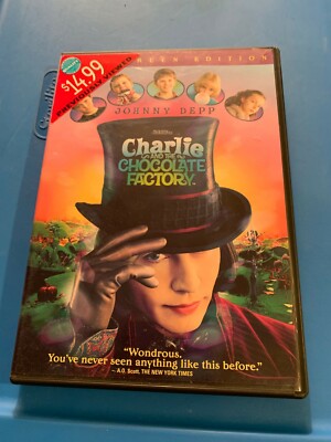 Charlie and the Chocolate Factory (DVD, 2005, Widescreen) 12569593374| eBay