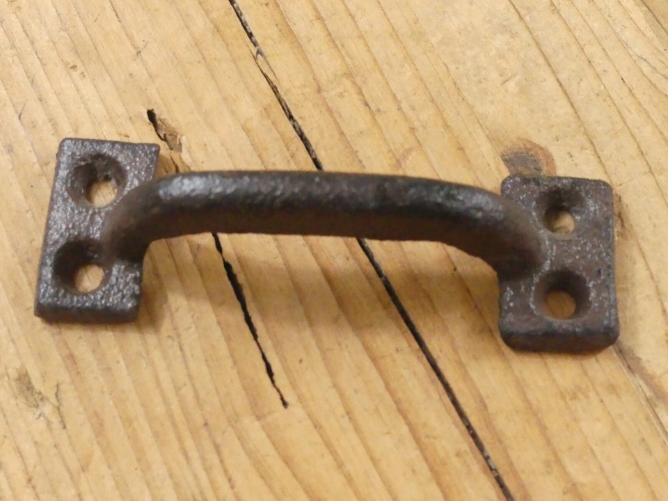 20 Cast Iron Handles Rustic Drawer Pulls Small Home Kitchen Window ...