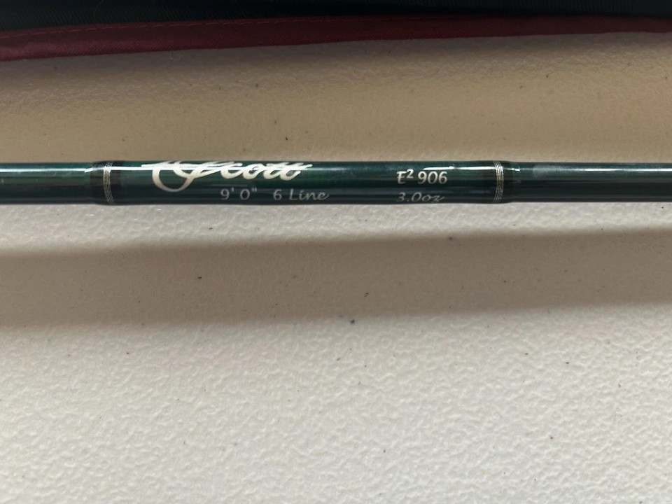 Scott E2 906 Fly Fishing Rod 2pc 9'0 #6 | eBay