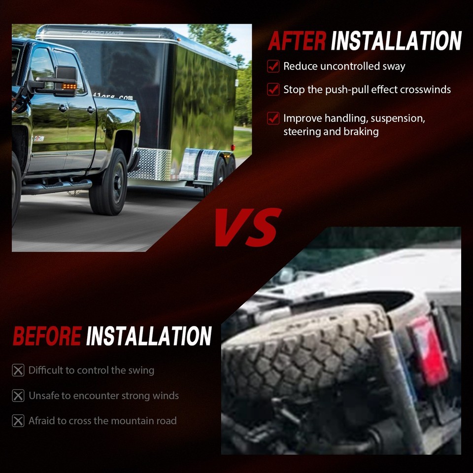 Rear Trac Bar Adjustable Trac Bar For Fit Ford F53 V8 V10 & Kodiak ...
