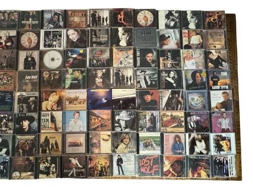 LOT OF 108 Country CDs - Classic & Modern - Used Bulk Wholesale - GUC ...