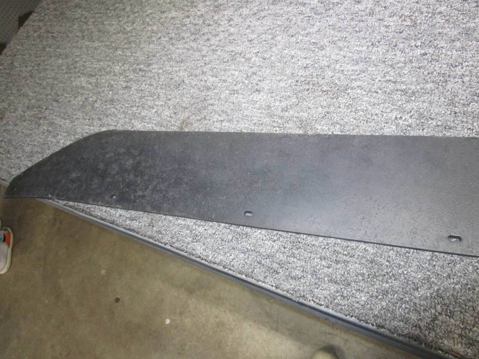 73/74 corvette black rubber lower air dam spoiler 454 with C60 air LS5 ...