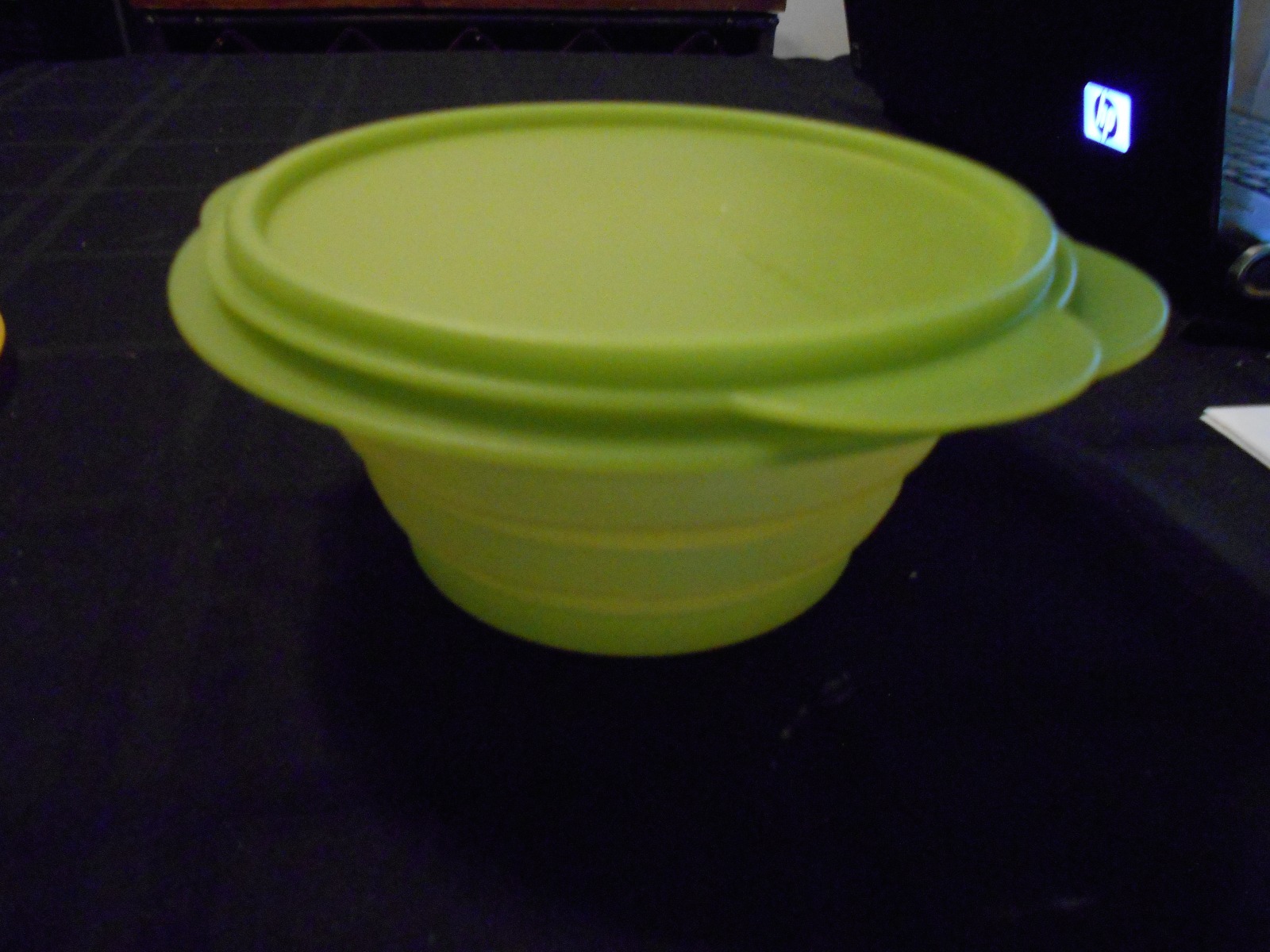 TUPPERWARE FLAT OUT BOWL GREEN | eBay