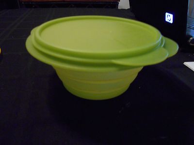 TUPPERWARE FLAT OUT BOWL GREEN | eBay