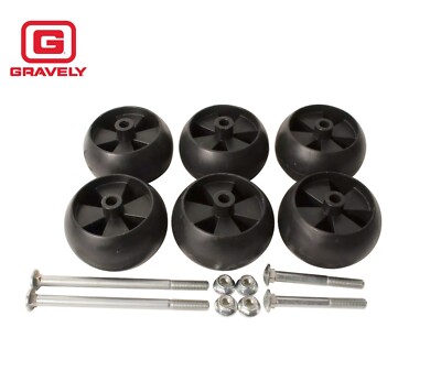 GENUINE Gravely Anti Scalp Wheel Kit 79210900, All X-Factor Decks | eBay