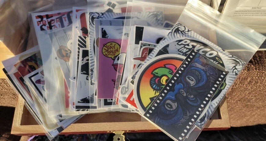 "Graffiti Slap Packs - 10 Unique Slaps per Pack". Multiple Artist | eBay