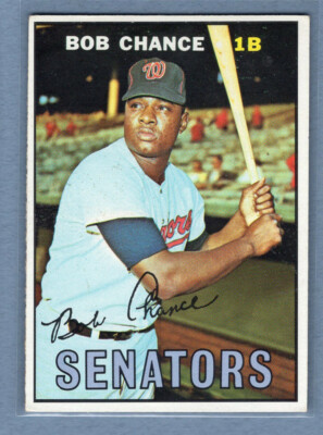 1967 Topps #349 Bob Chance EX GO415 | eBay