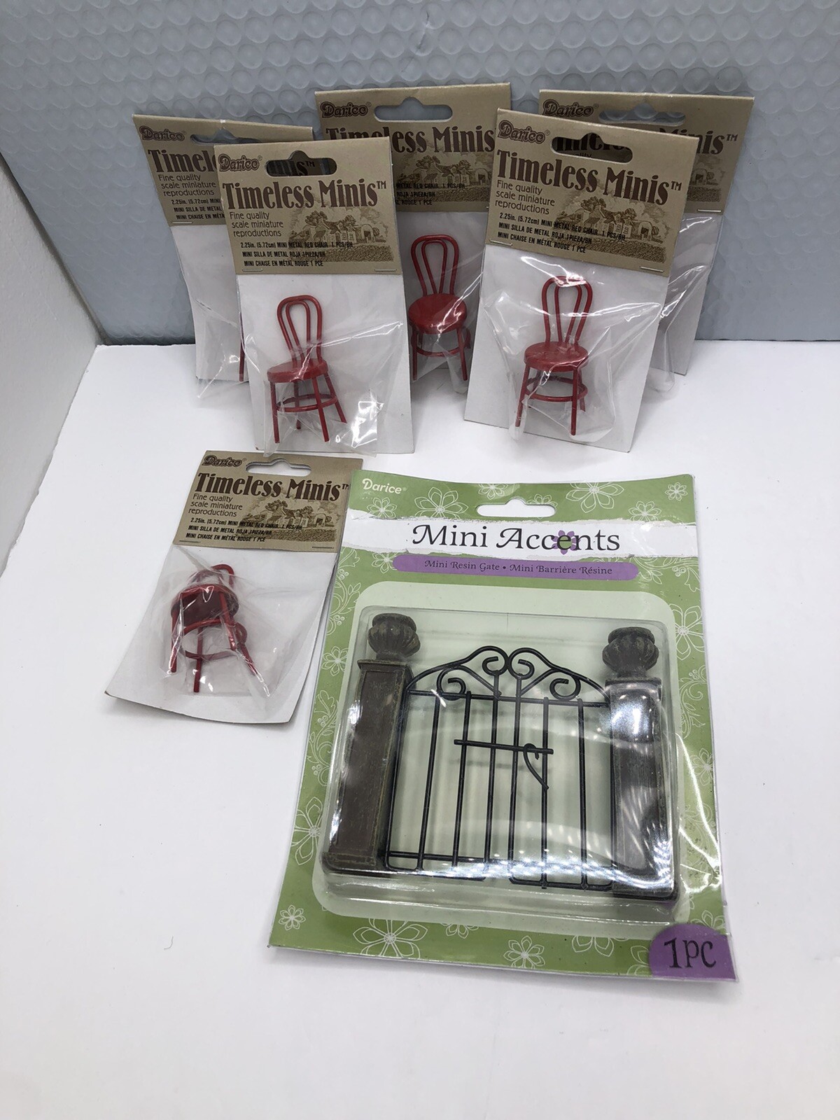 Miniature Garden Gate Entrance, 6 Timeless Minis | eBay