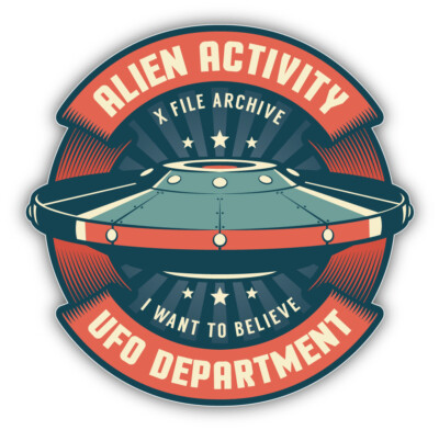 Alien Activity Vinyl Sticker Bumper Decal | eBay