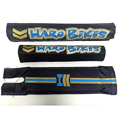Haro Bike BMX 3pcs Pads Set Cushion Wrappers for Handlebar , Frame ...