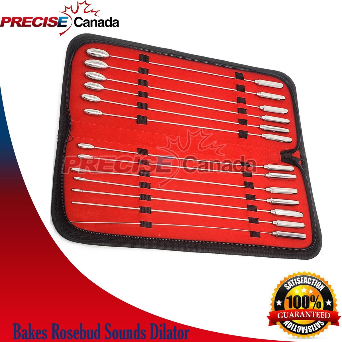 Viginal Dialators 13 Pc Set Of Bakes Rosebud Uterine Urethral Dilator ...
