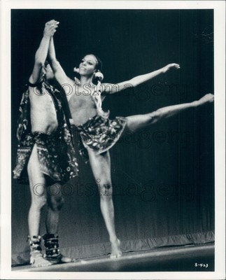 1973 George Faison Universal Dance Experience Dancers Perform Press ...
