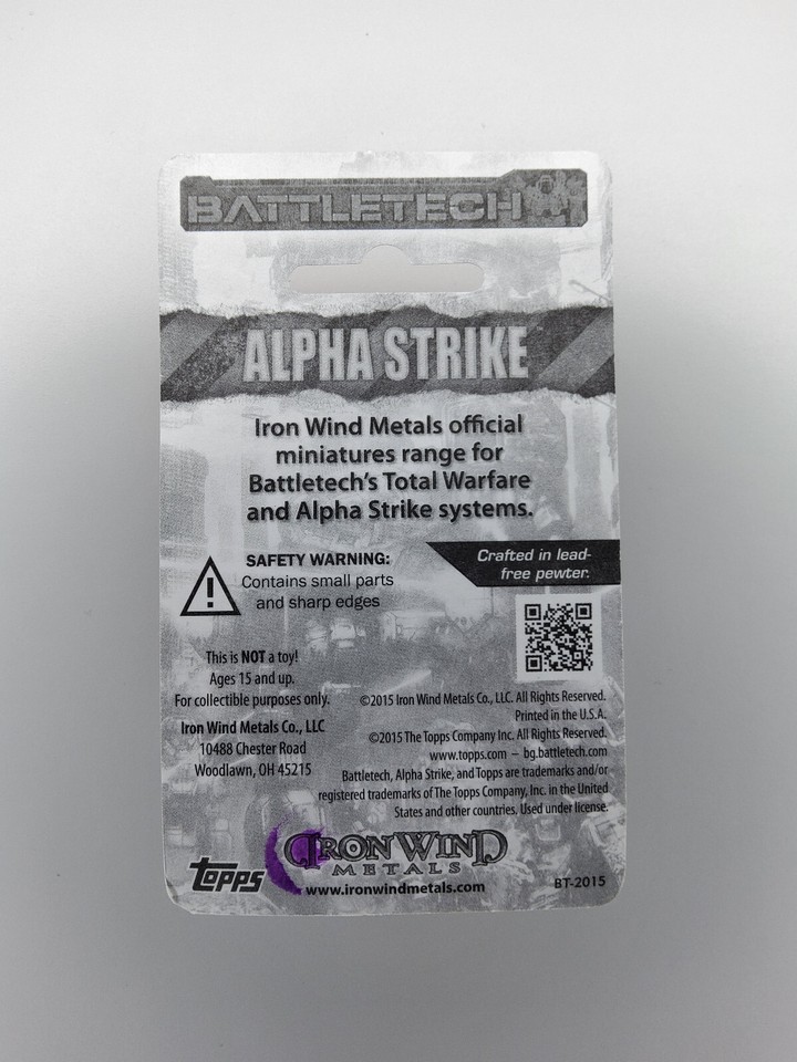 Battletech Miniatures - Juliano JLN-5A - 20-5134 - Iron Wind Metals | eBay