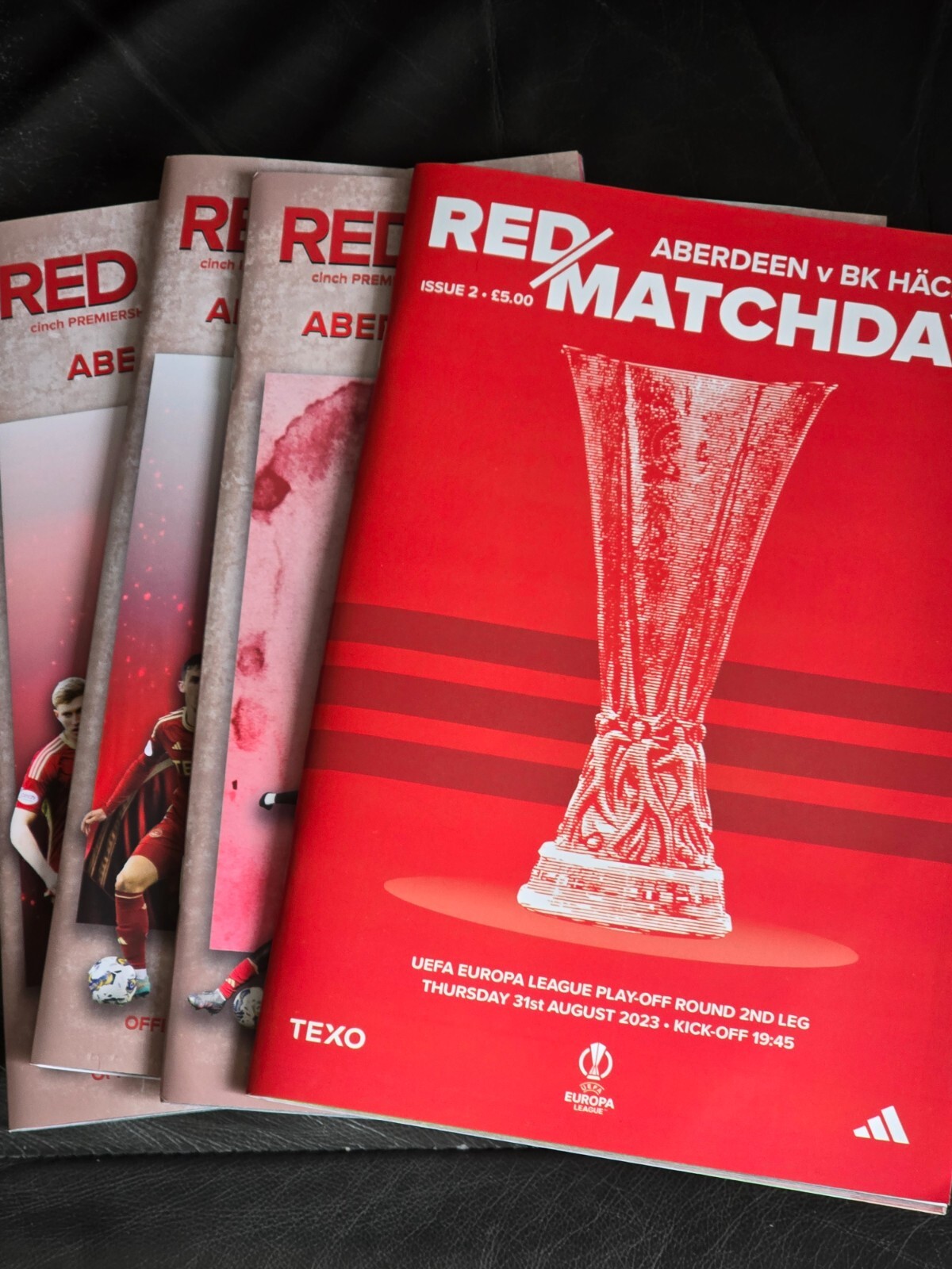 Aberdeen Home Programmes 2023-24 Season | Grelly UK