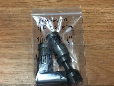 LOT OF PROCUNIER TAPPING COLLETS 7/16 7/8 1 1/4-PIPE | eBay
