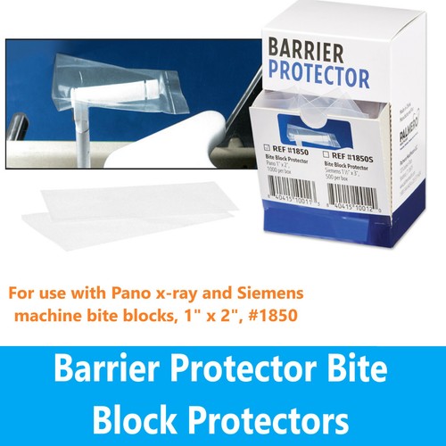 Dental Panoramic Bite Block Covers for pano x-ray and Siemens 1"W X 2"L ...