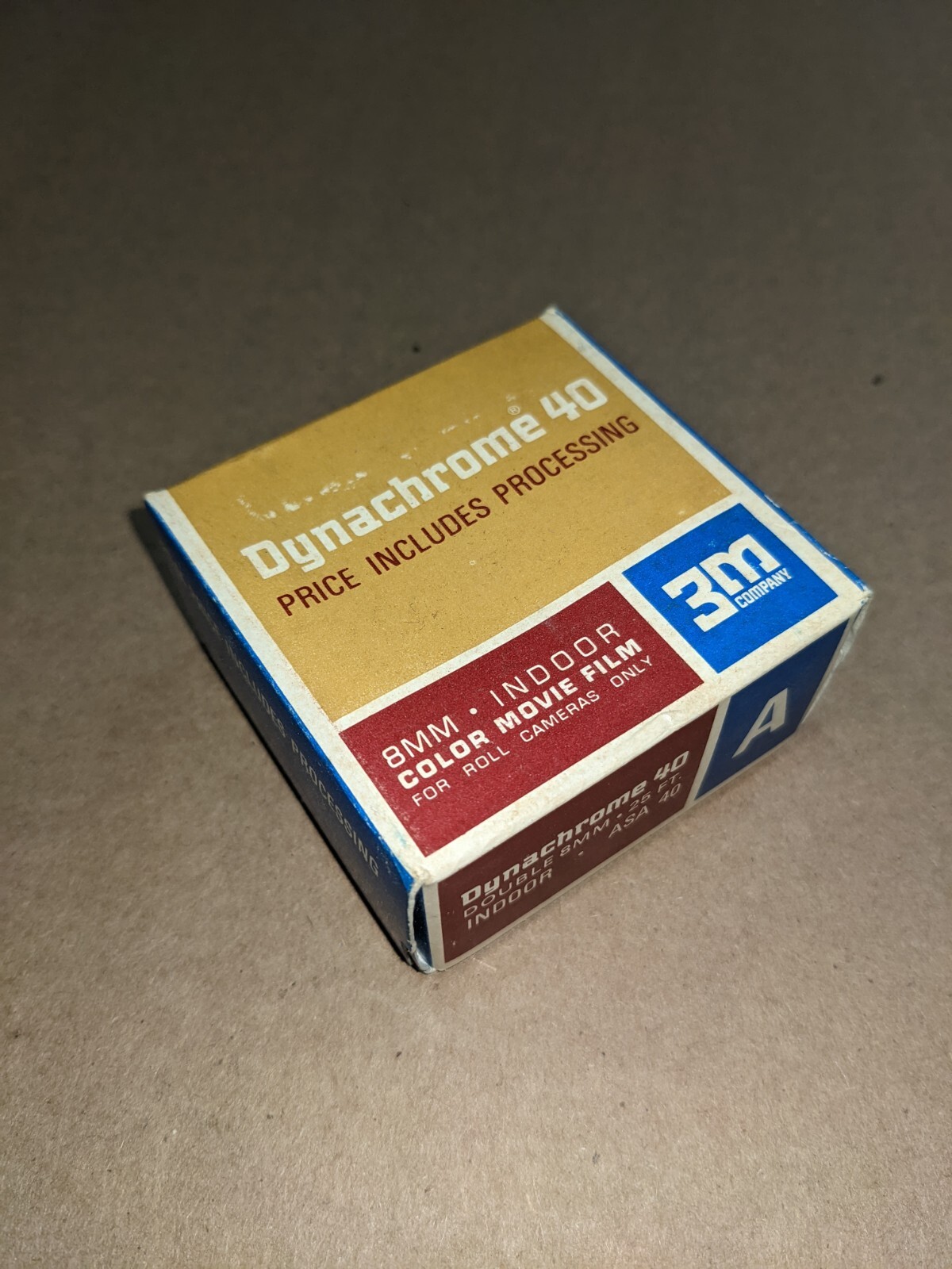 Sealed Dynachrome 40 3M Double 8MM indoor Color Film ASA movie roll 25 ...