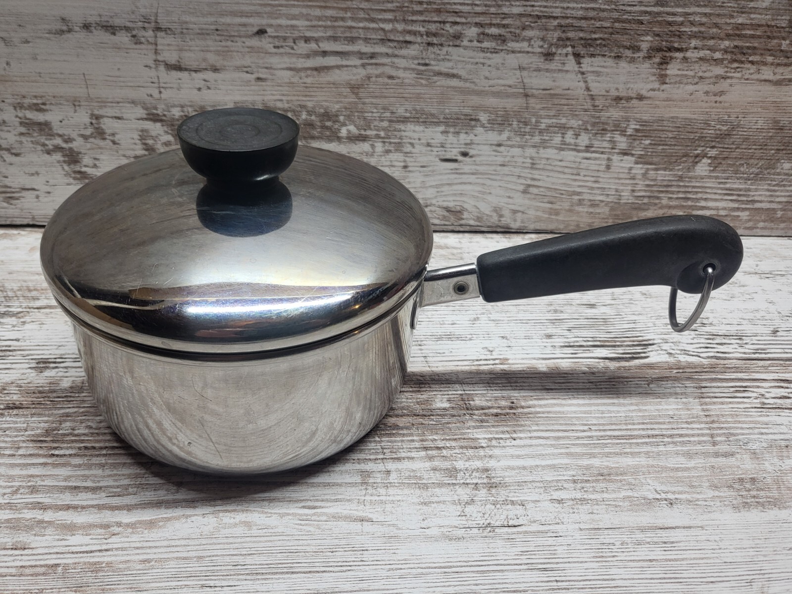 Vintage Revere Ware Sauce Pan With Lid 1 Qt USA | eBay