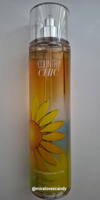 *RARE BATH & BODY WORKS COUNTRY CHIC FINE FRAGRANCE BODY MIST/BODY ...