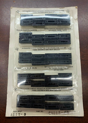 Lot of 40 | Texas Instruments C9218-02 Integrated Circuit Sockets ...