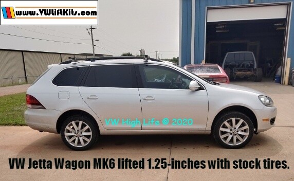 Lift Kit for VW Golf Sportwagen Jetta Wagon Estate MK5 MK6 1.25 inch ...