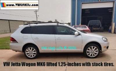Lift Kit for VW Golf Sportwagen Jetta Wagon Estate MK5 MK6 1.25 inch ...