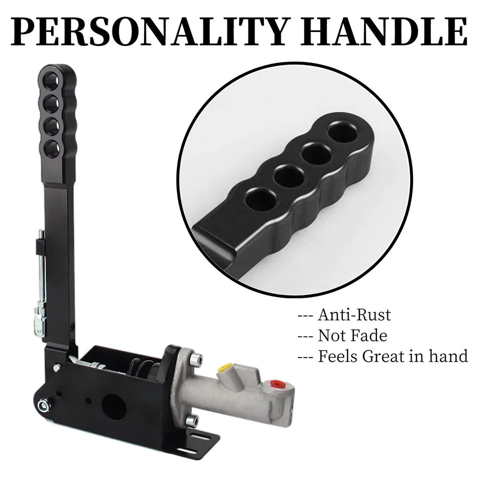 Aluminum Black Hydraulic Handbrake Drift E-Brake Racing Parking Lever ...