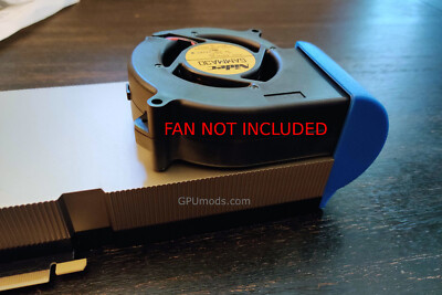 Nvidia GPU Compact Blower Fan Kit for A100/CMP 170HX | eBay