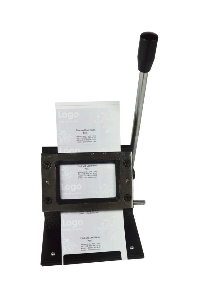 2-1/8"X3-3/8" ID CR80 Badge Credit PVC Paper Business Card Corner ...