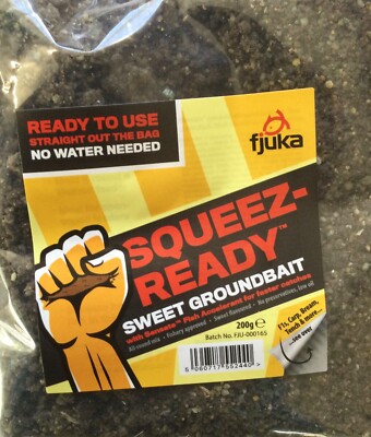 FJUKA SQUEEZE READY TO USE SWEET GROUNDBAIT - 200g - FISHING BAIT | eBay UK