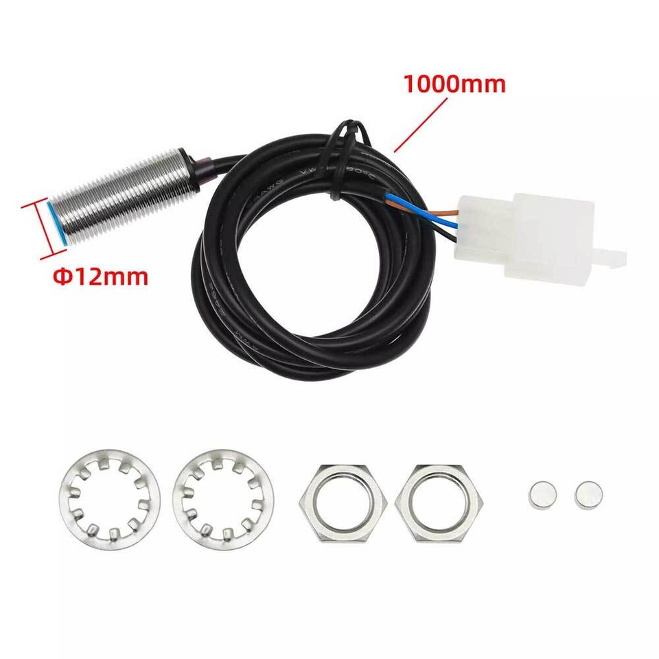 Universal LCD Digital Motorcycle Meter Speedometer Odo-meter Electric ...