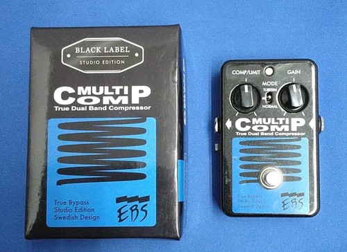 EBS MultiComp BlueLabel base effects compressor from Japan | eBay