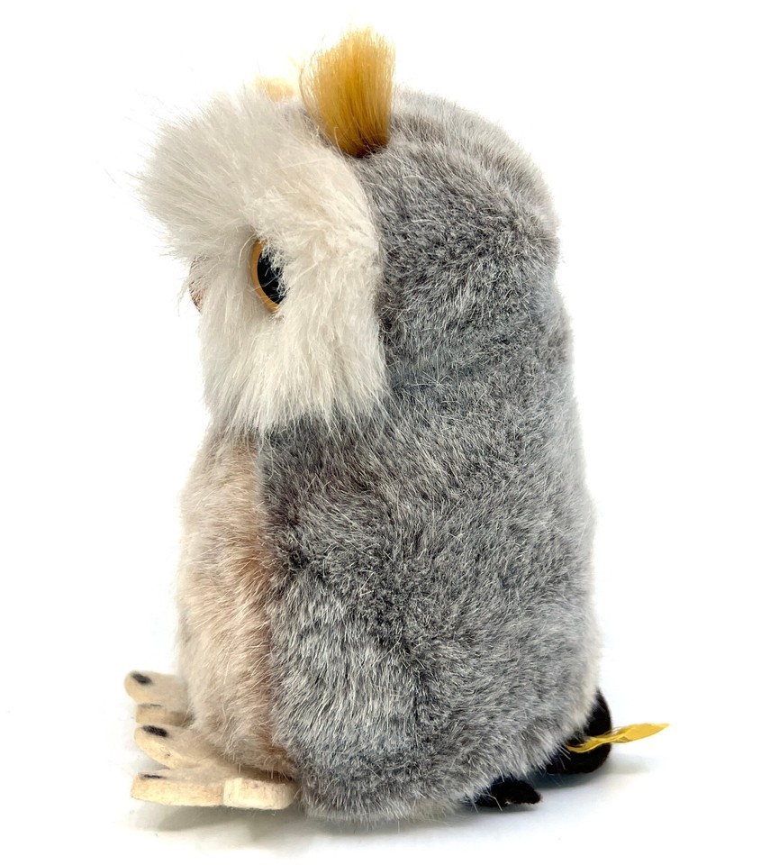 Steiff Wiggi Owl 1970s Plush ID Button and Tag 15cm 6in Bird Vintage | eBay