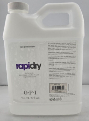 OPI RapiDry 960 mL / 32 fl oz - Nail Treatment Rapid Quick Dry Reill ...