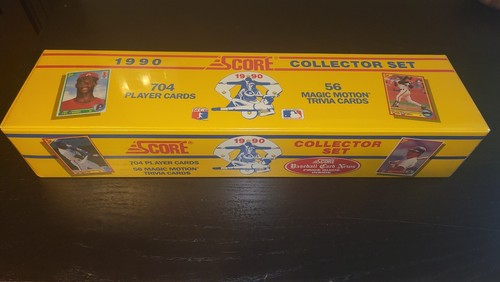 1990 SCORE BASEBALL SET - FACTORY SEALED - VIEW OUR OTHER BOXES AND ...