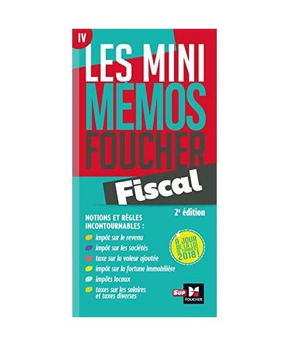 Les mini memos Foucher - Fiscal - 2ème édition - Révision, Jomard, Jean ...