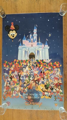 Saturday Disney Australian Channel Seven/7 A1 Size Poster Laminated | eBay