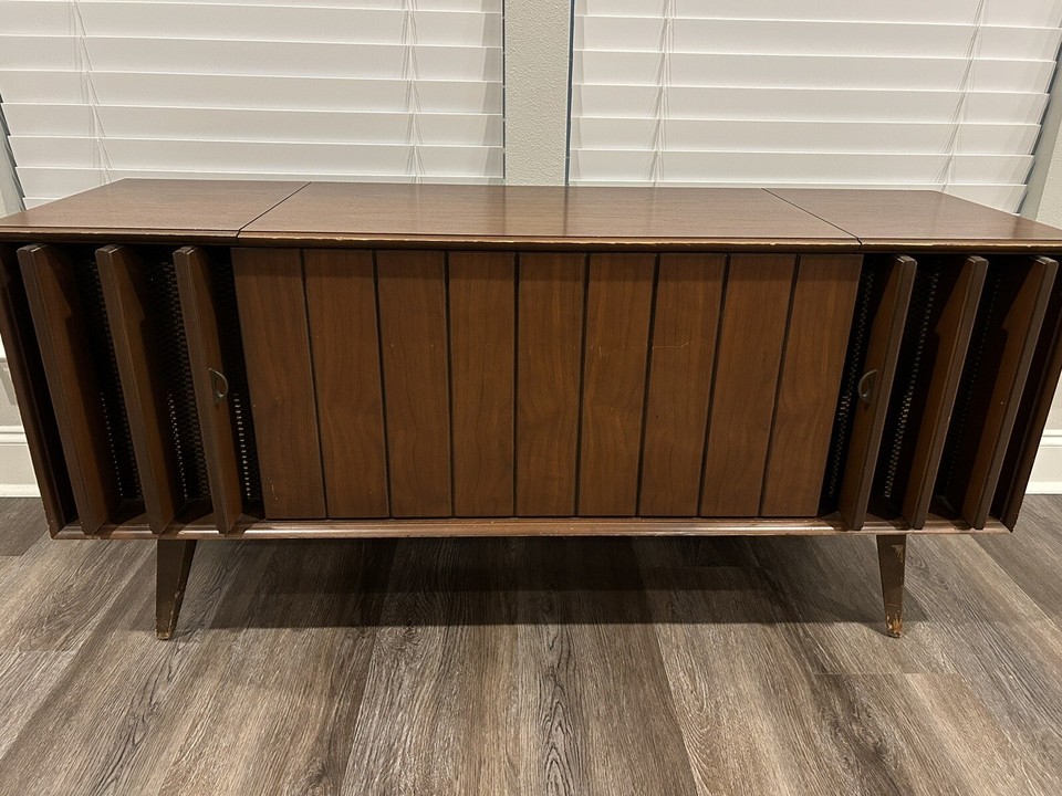 Mid Century Zenith Stereo Console X930 | eBay