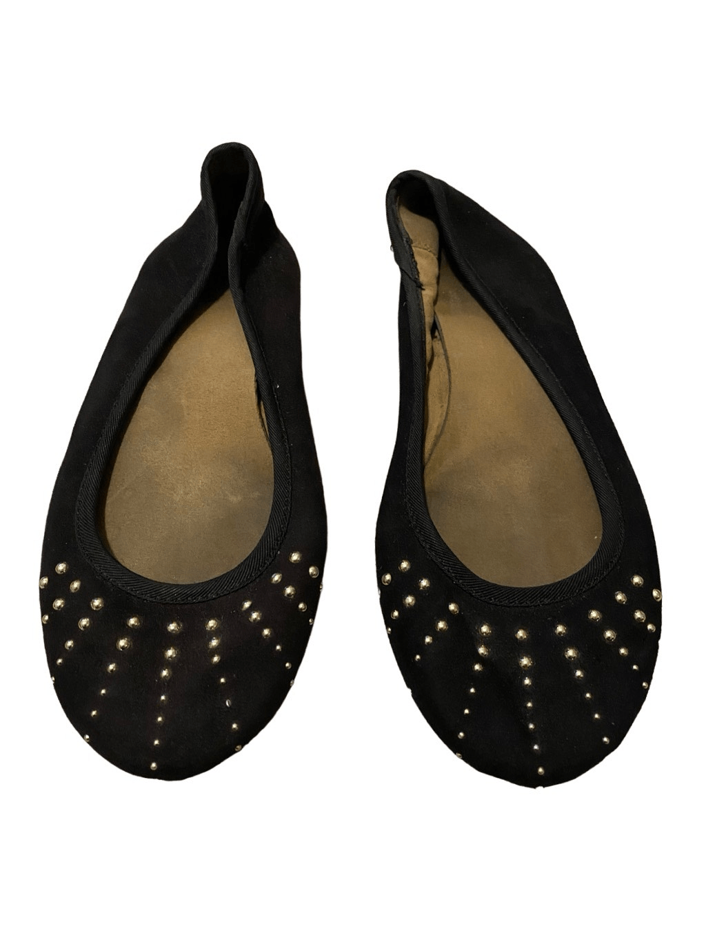 Style And Co Studded Ballet Ballerina Flats Studs Suede Casual | eBay