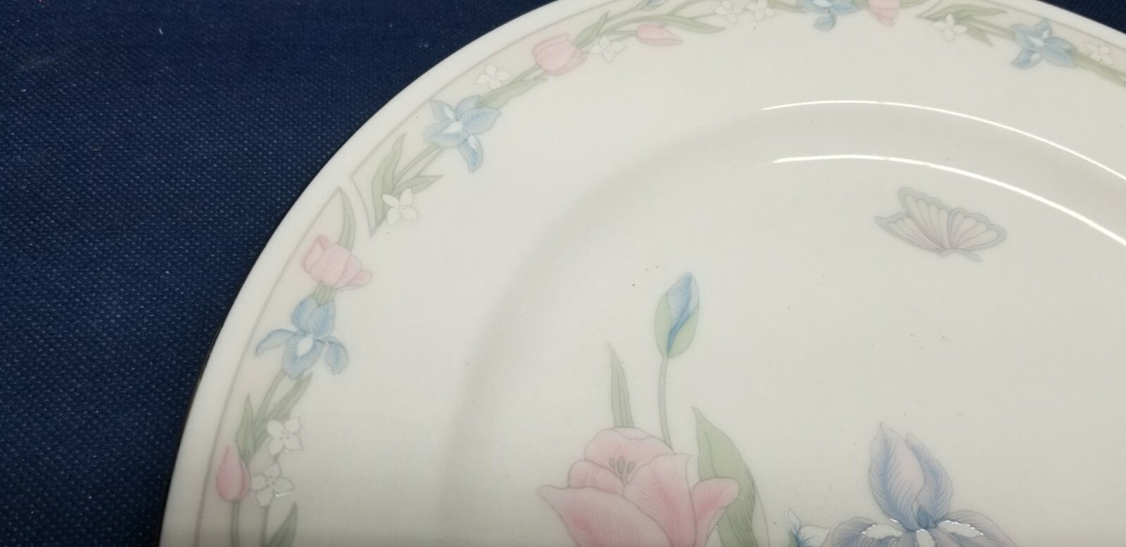 Vintage Illusions by Excel Center Stage Set/4 Dinner Plates | eBay
