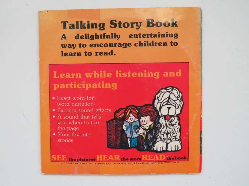 BENJI Goes to School RECORD and BOOK - Joe Camp's See Hear Read Vintage ...