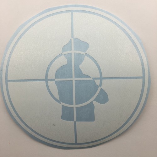 Public Enemy Target Logo Quality Die Cut Vinyl Sticker Hip Hop Rap Old ...