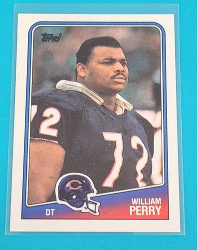 1988 Topps #79 William Perry Chicago Bears FOOTBALL Card D9 | eBay