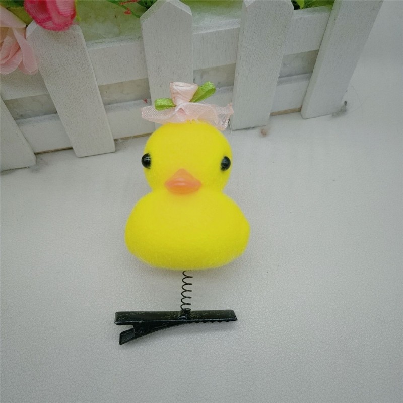 Cute Hair Clip with Duck Pattern Cartoon Hairpin Accessory for Women ...
